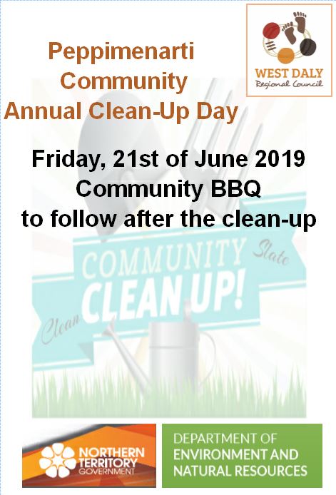 Community Clean Up Days | West Daly Regional Council